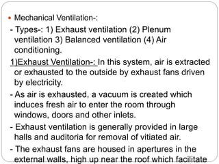Housing & Ventilation | PPTX