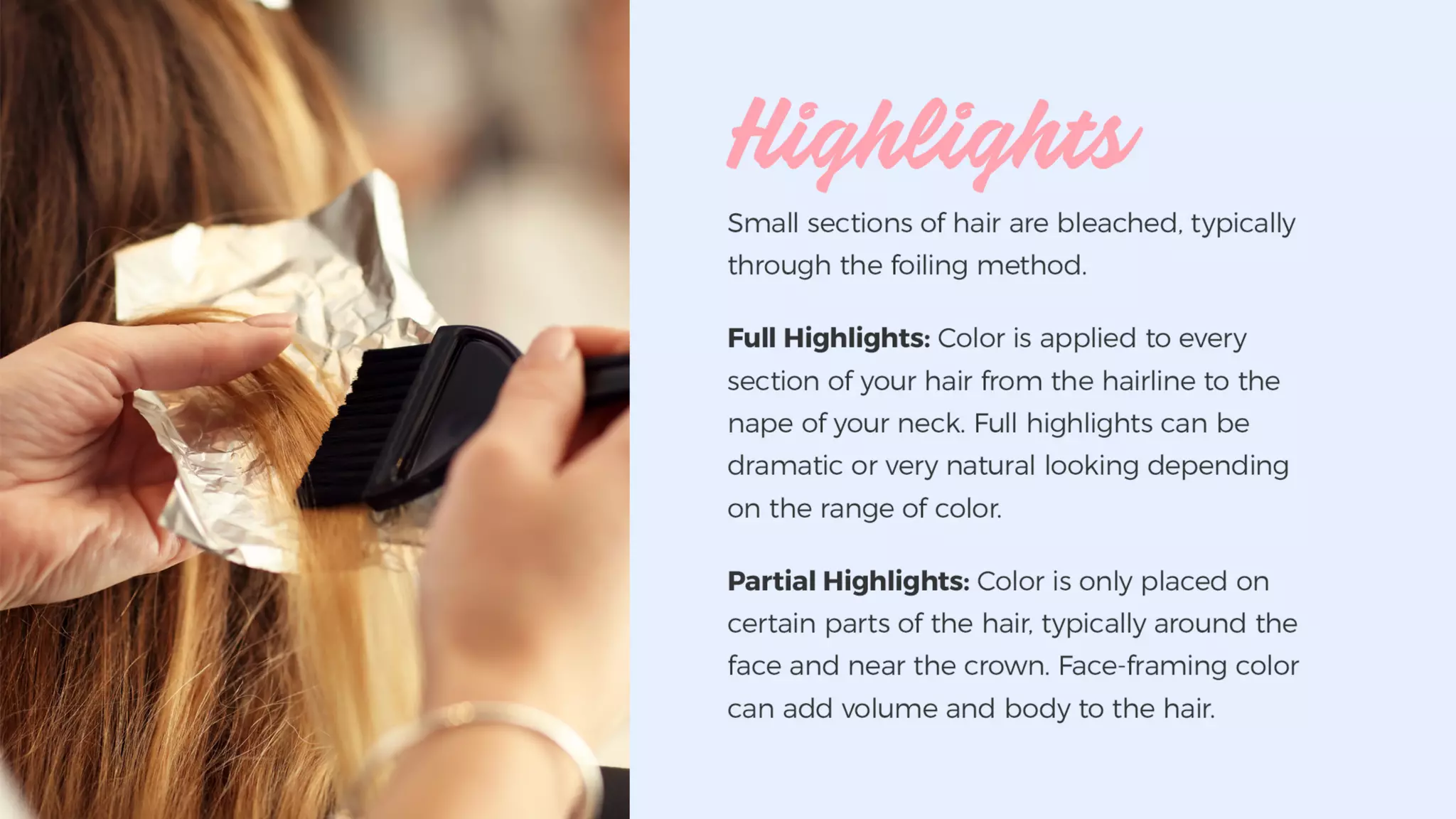 8 Hair Coloring Terms You Need to Know | PPT