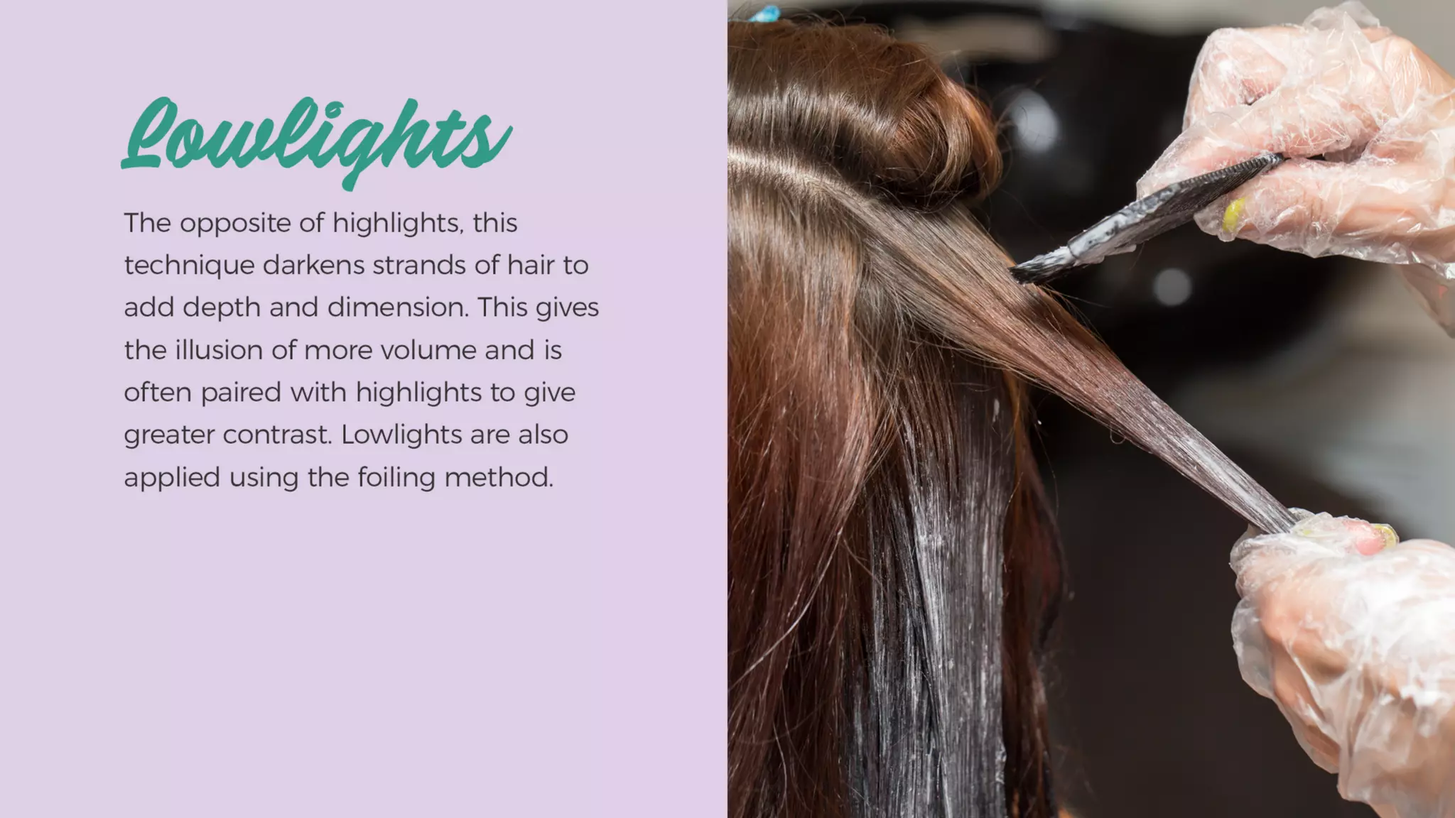 8 Hair Coloring Terms You Need to Know | PPT