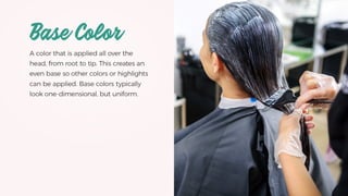 8 Hair Coloring Terms You Need to Know | PDF