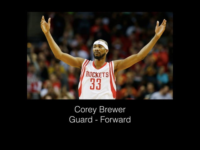 NBA Houston Rockets Roster '15-'16 Season | PPT