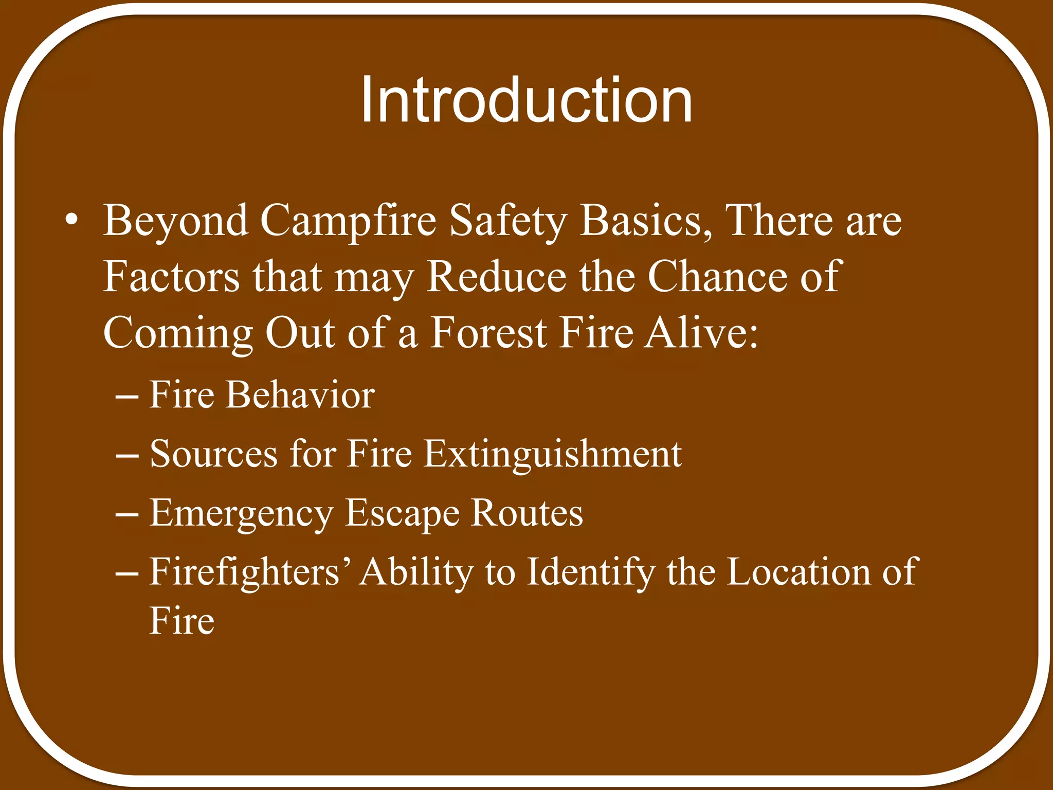 Houston-Gulf Coast Area State Parks Fire Protection Evaluation | PPTX