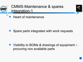 World class factory equipment spare parts program | PPT