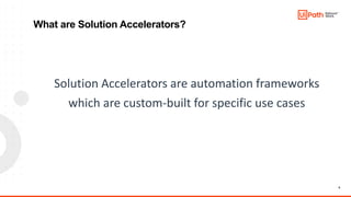 Houston UiPath Community - Document Understanding Solution Accelerators | PDF