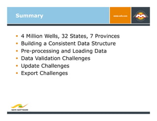 Using FME to Compile, Validate and Maintain a 4 Million Oil and Gas ...