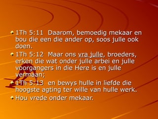 Tema: # mekaar deel | PPT