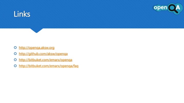 openQA Hoverboard - Open-source Question Answering Framework | PPTX
