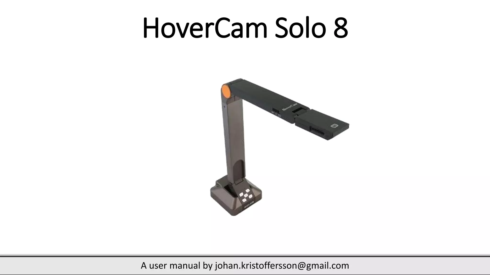 HoverCam Solo 8 | PPTX