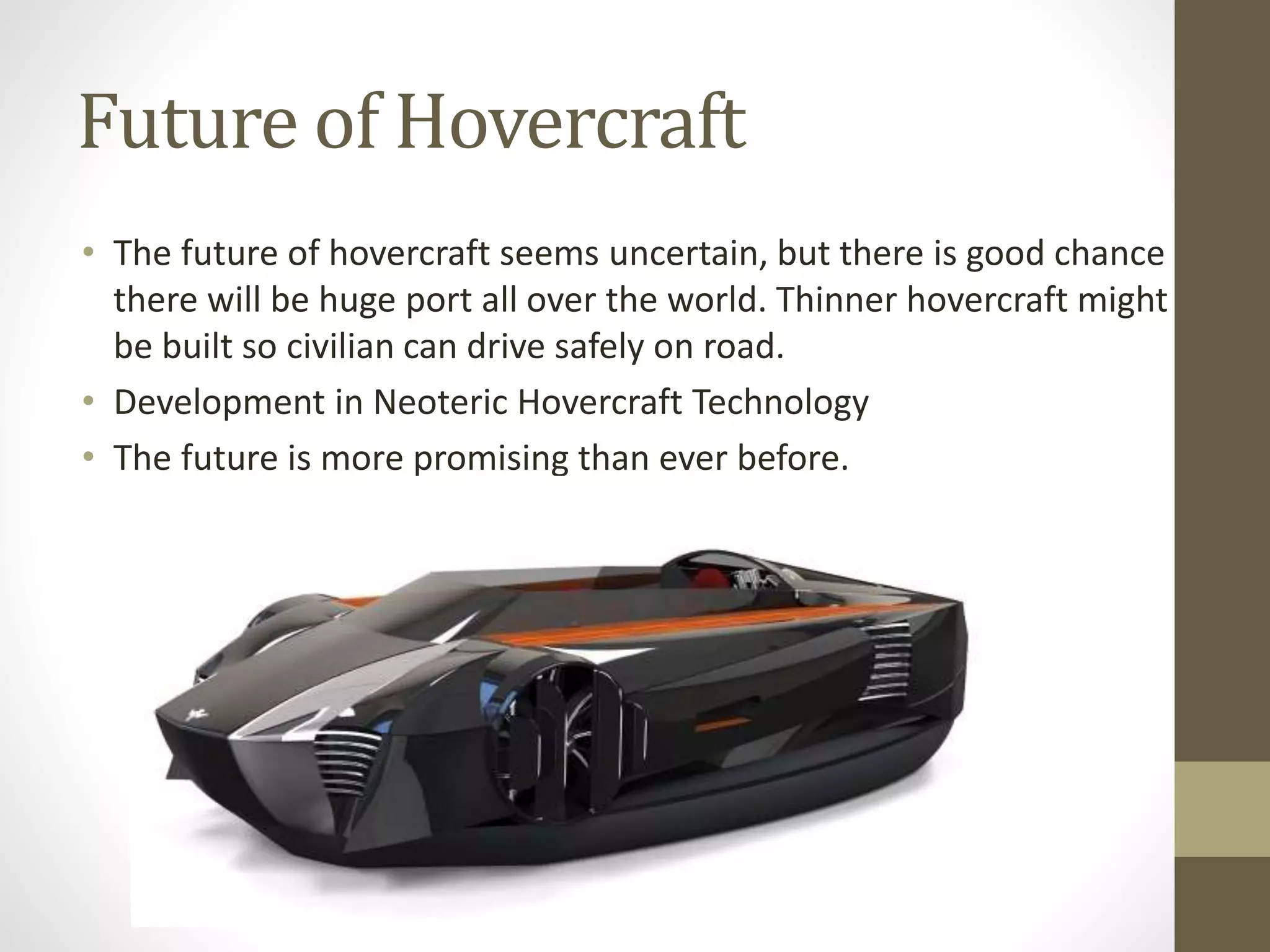 Hovercraft | PPTX