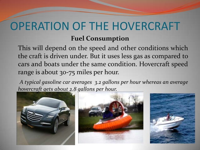 Hovercraft presentation-The Future is Now! | PPT