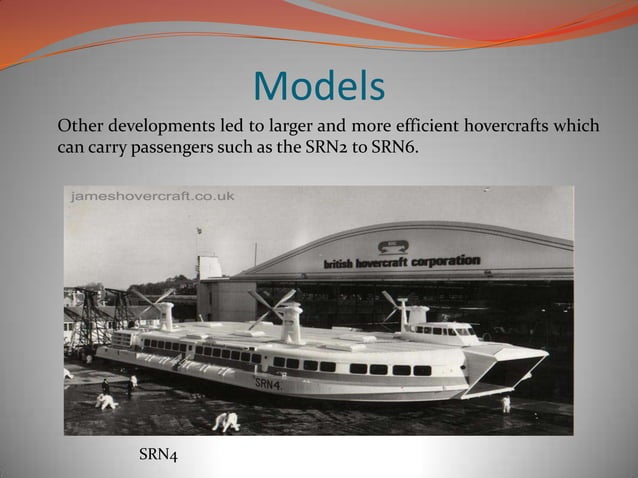 Hovercraft presentation-The Future is Now! | PPT