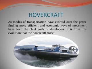 Future Military Hovercraft