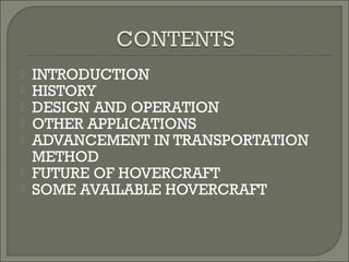 Hovercrafts | PPT