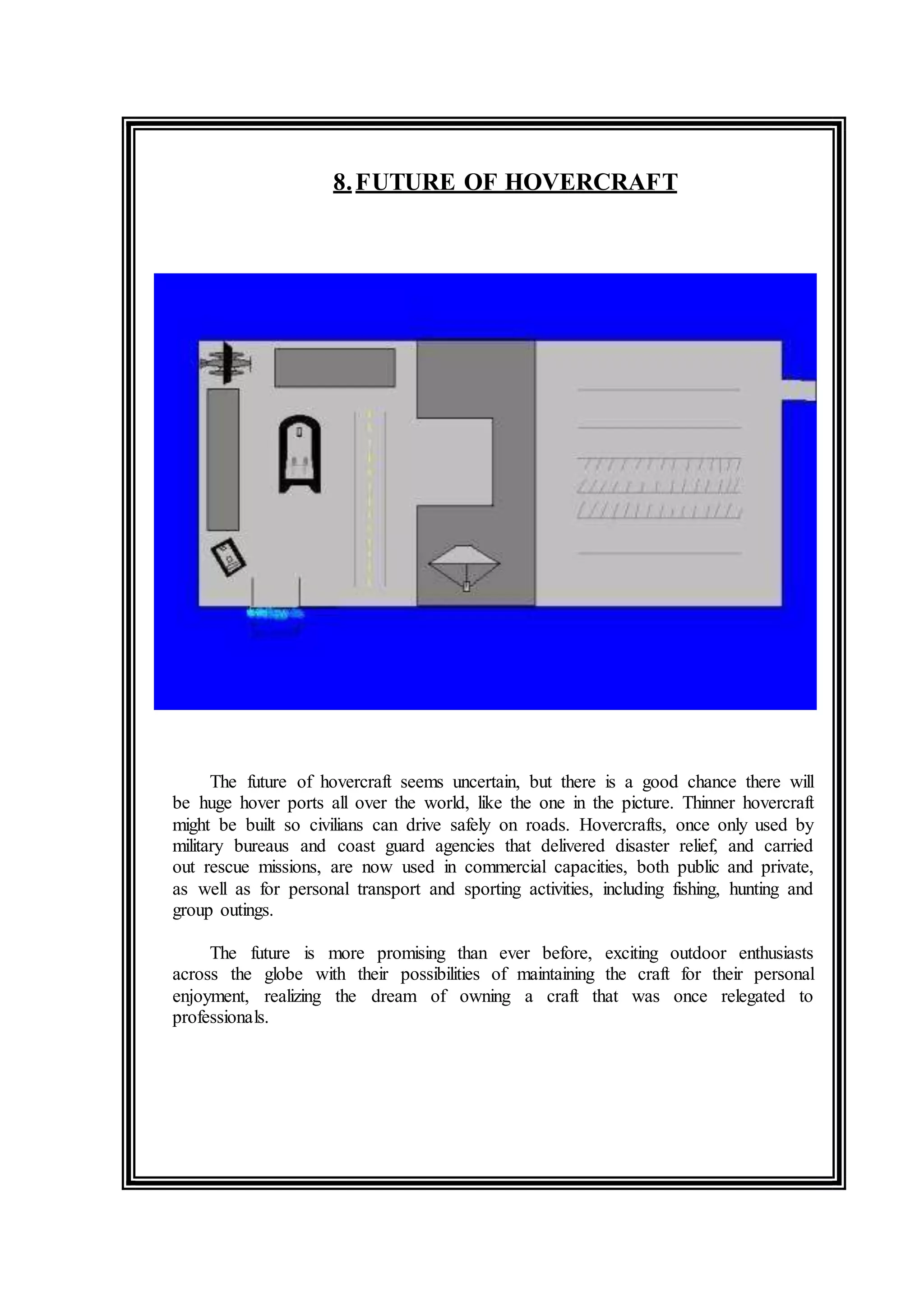 Hovercraft seminar report | DOCX