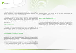 Hovitaga OpenSQL Editor - Comparison with SE16 and SAP query | PDF