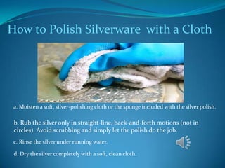 How to clean silverware | PPT