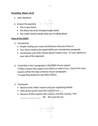 How to write a 3.5 essay | PDF