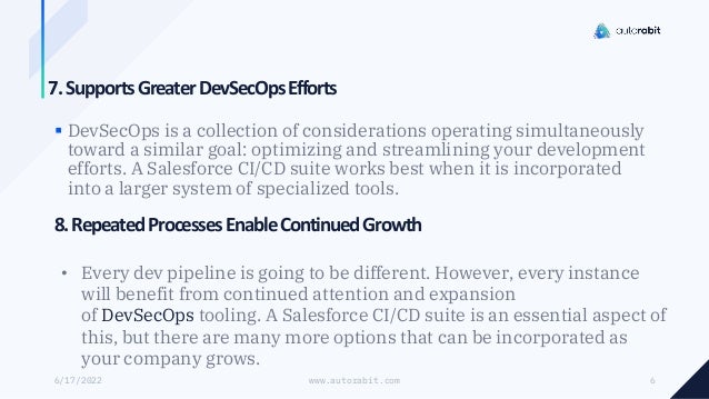 How a Salesforce CI/CD Suite Positions You as a Leader | PPT