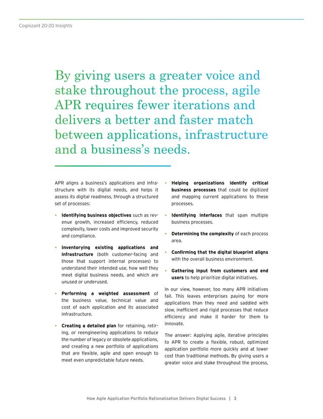How Agile Application Portfolio Rationalization Delivers Digital ...