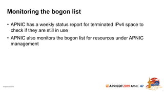How APNIC manages bogon address blocks | PDF | Computer Networking | Computing