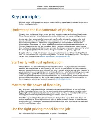 How AWS Pricing Works | PDF