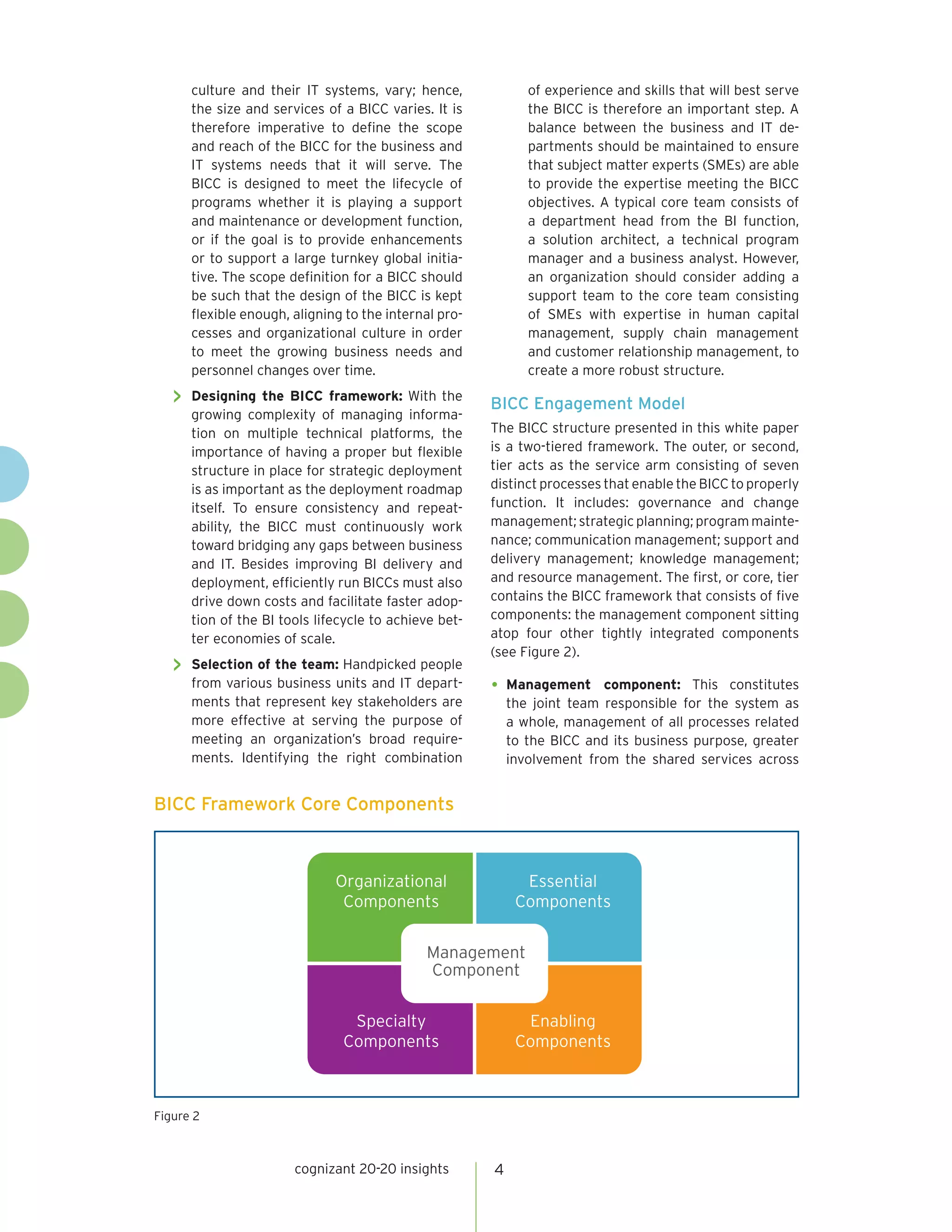 How BI Competency Centers Drive Enhanced Reporting and Analytics | PDF