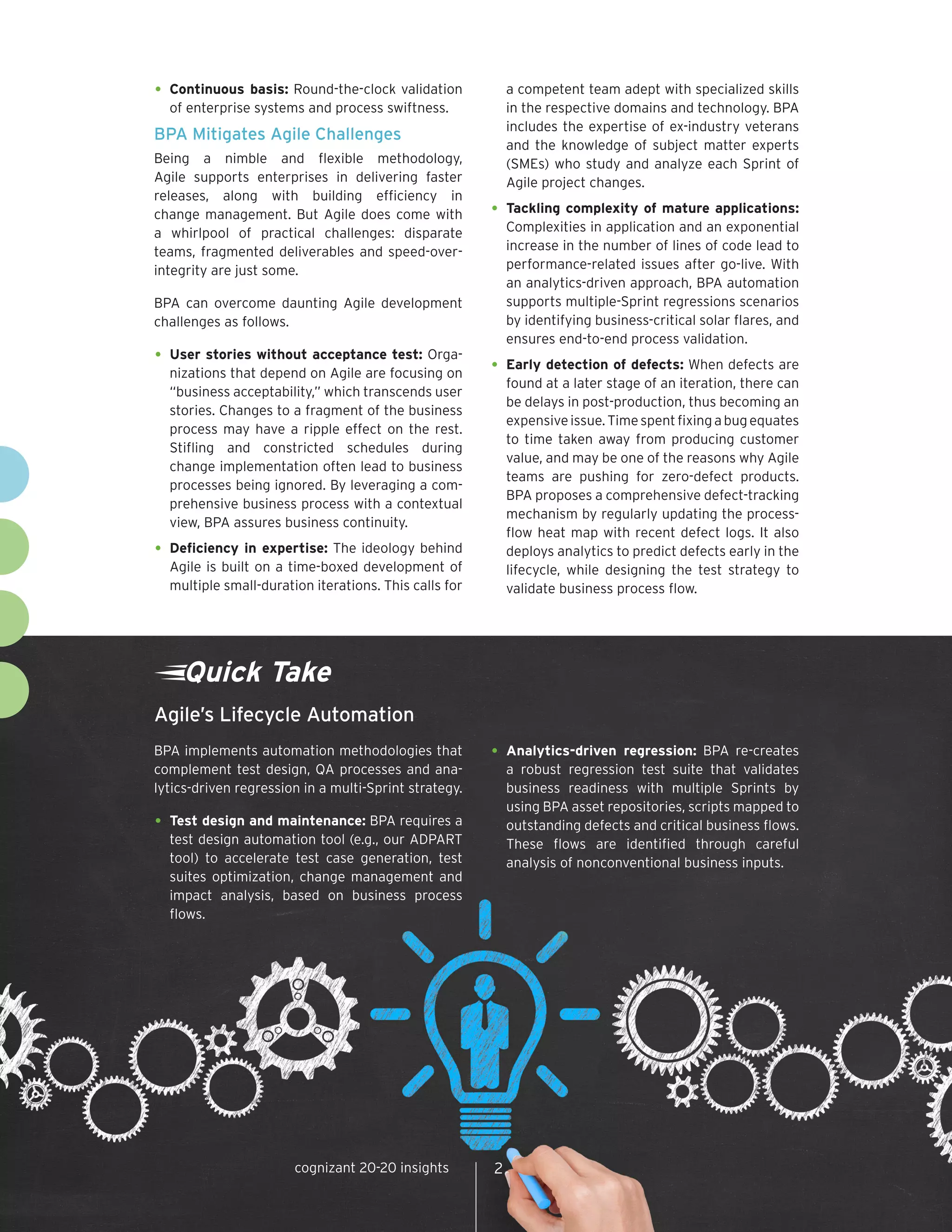 How Business Process Assurance Can Enhance Quality When Applying Agile ...