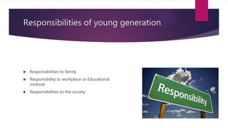 How can the current generation be properly managed | PPT