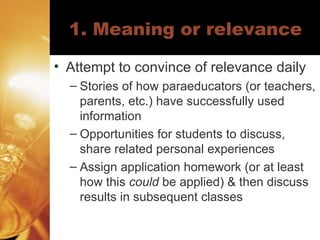 How Can We Use Assessment Techniques to Enhance the Learning of ...