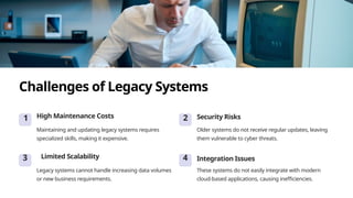 How Custom Salesforce Development Services Modernize Legacy Systems | PPT