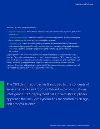How Cyber-Physical Systems Are Reshaping the Robotics Landscape | PDF