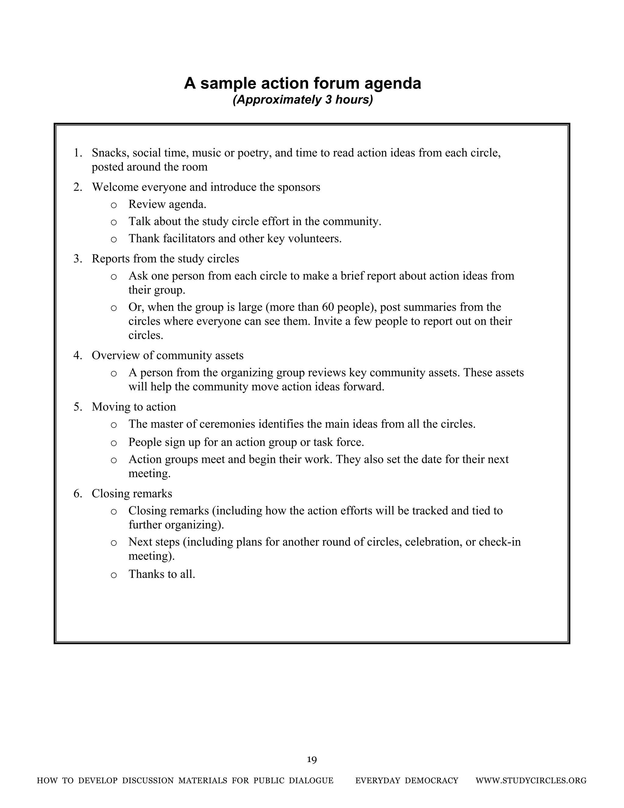 How to Develop Discussion Materials for Public Dialogue | PDF