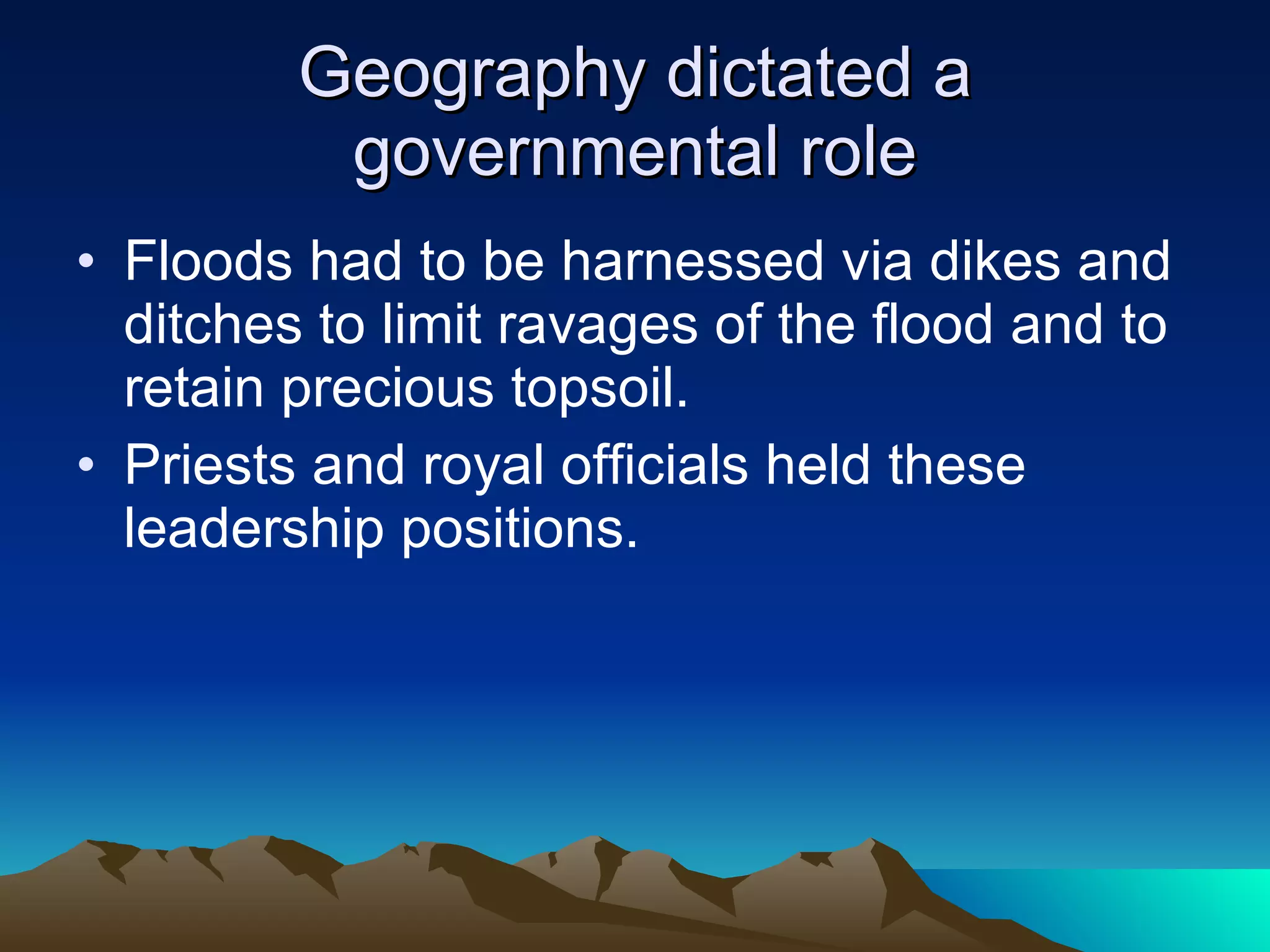 How Did Geography Affect The Civilizations Of The | PPT