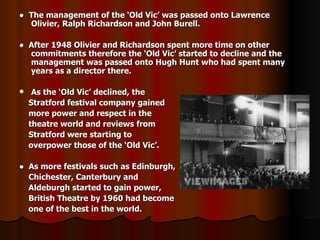 How Did World War I I Affect The Theatre | PPT