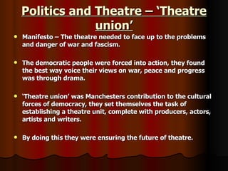 How Did World War I I Affect The Theatre | PPT