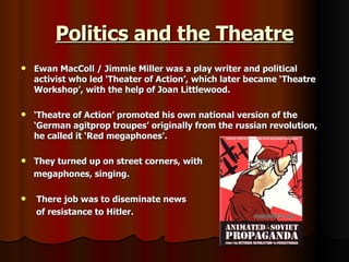 How Did World War I I Affect The Theatre | PPT
