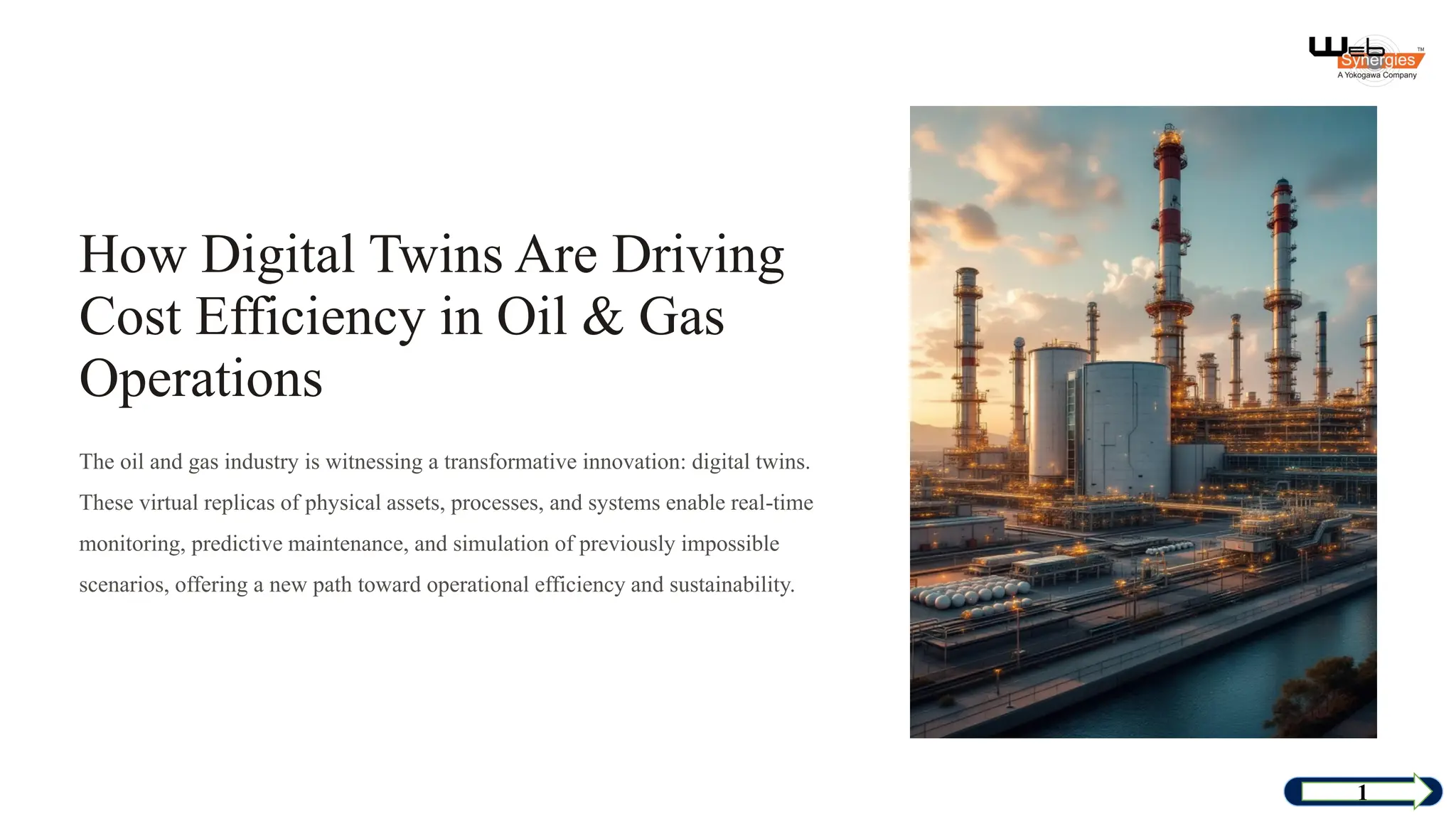 How Digital Twins Are Driving Cost Efficiency in Oil & Gas Operations | PDF