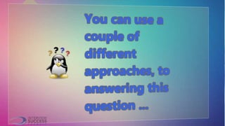 How do you respond to inappropriate personal questions during an ...