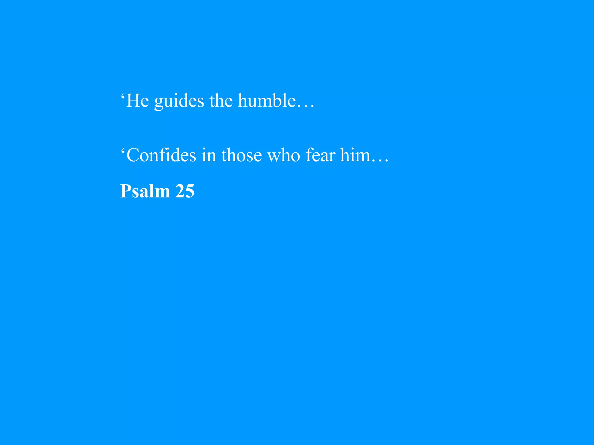 How does God guide us? | PPT