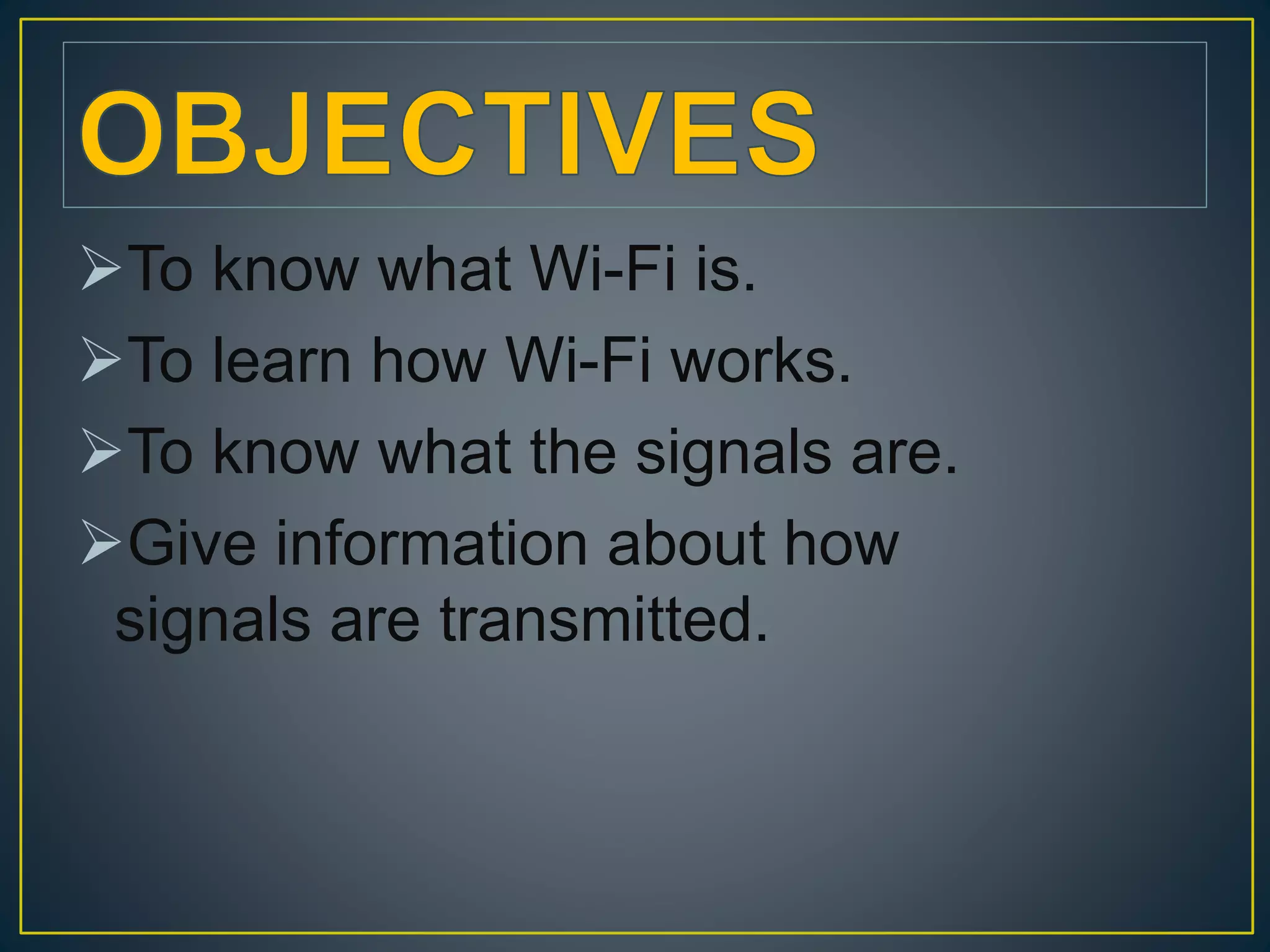 How Does Wifi Work | PPTX