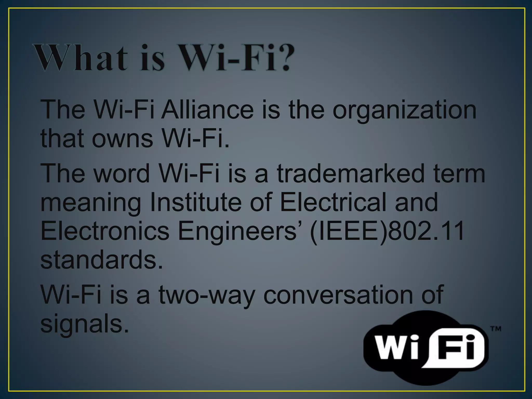 How Does Wifi Work | PPTX