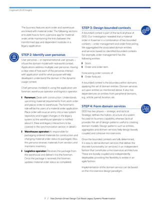 How Domain-Driven Design Can Boost Legacy System Modernization | PDF