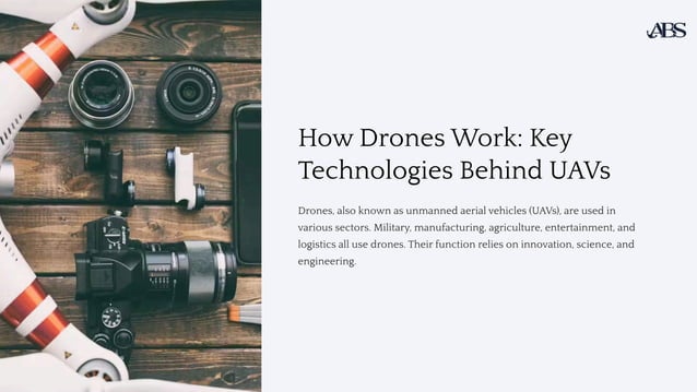 How Drones Work: Key Technologies Behind UAVs | PPT