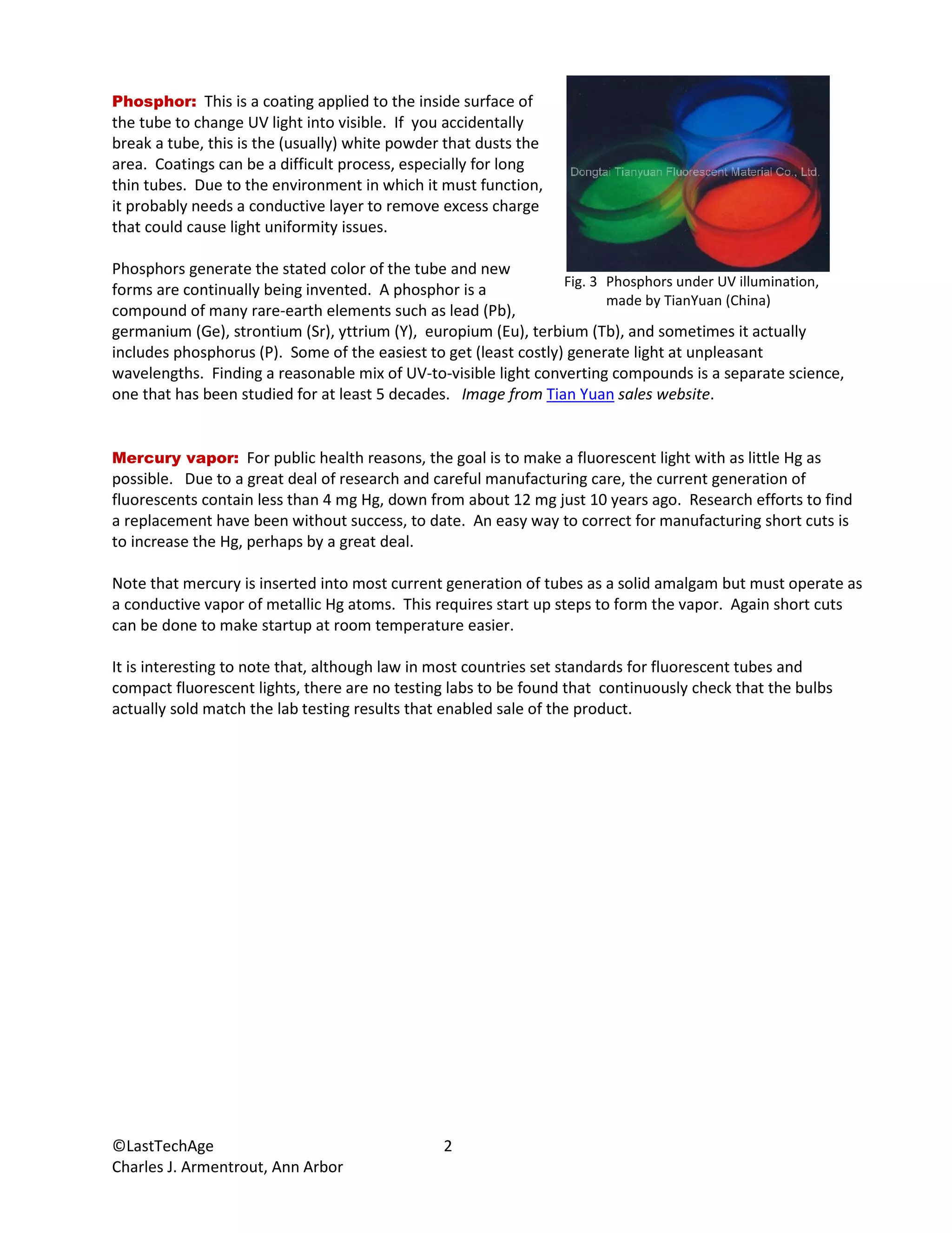 How fluorescent-lights-work | PDF