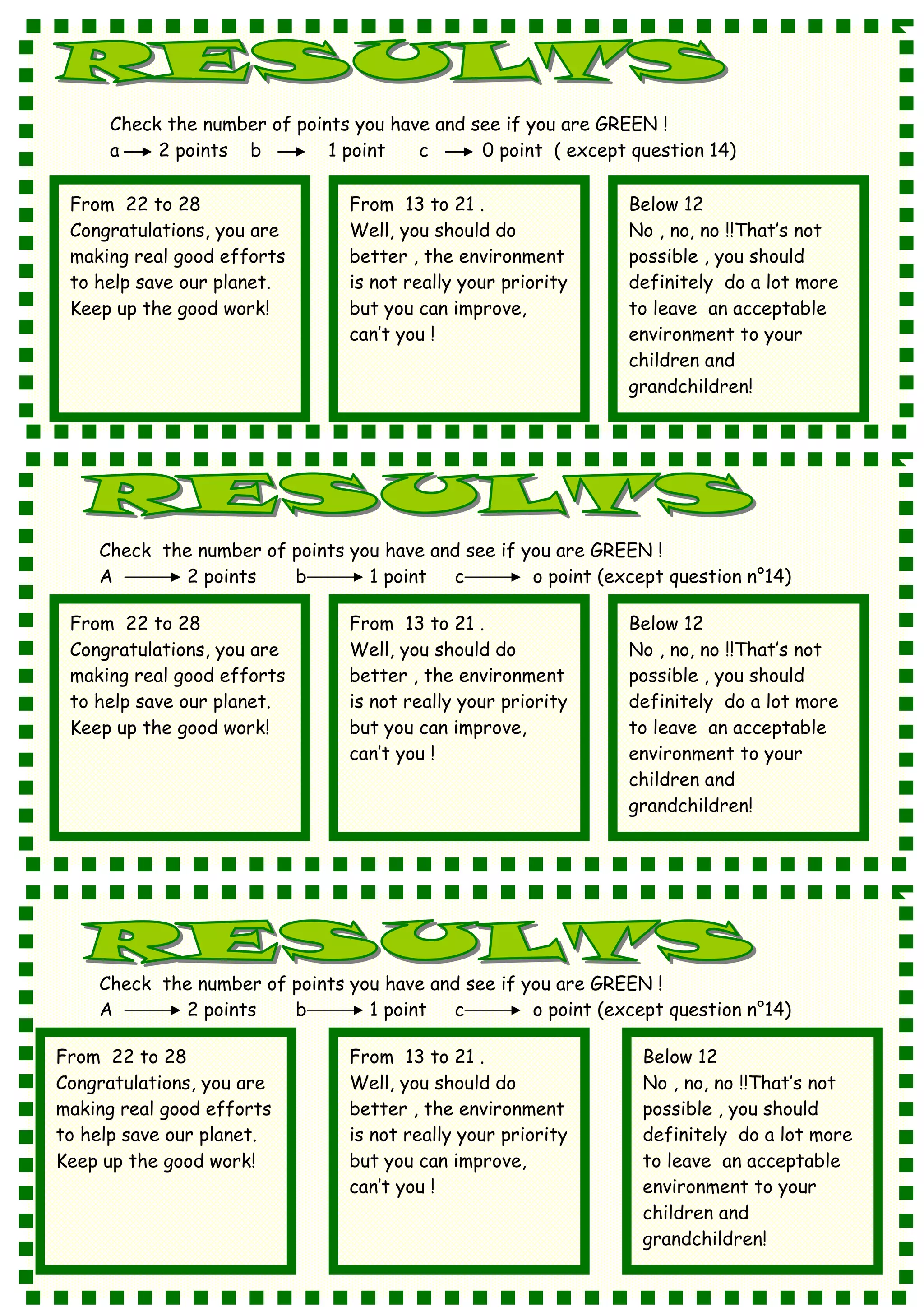 How green-are-youquiz-fun-activities-games 76448 | PDF