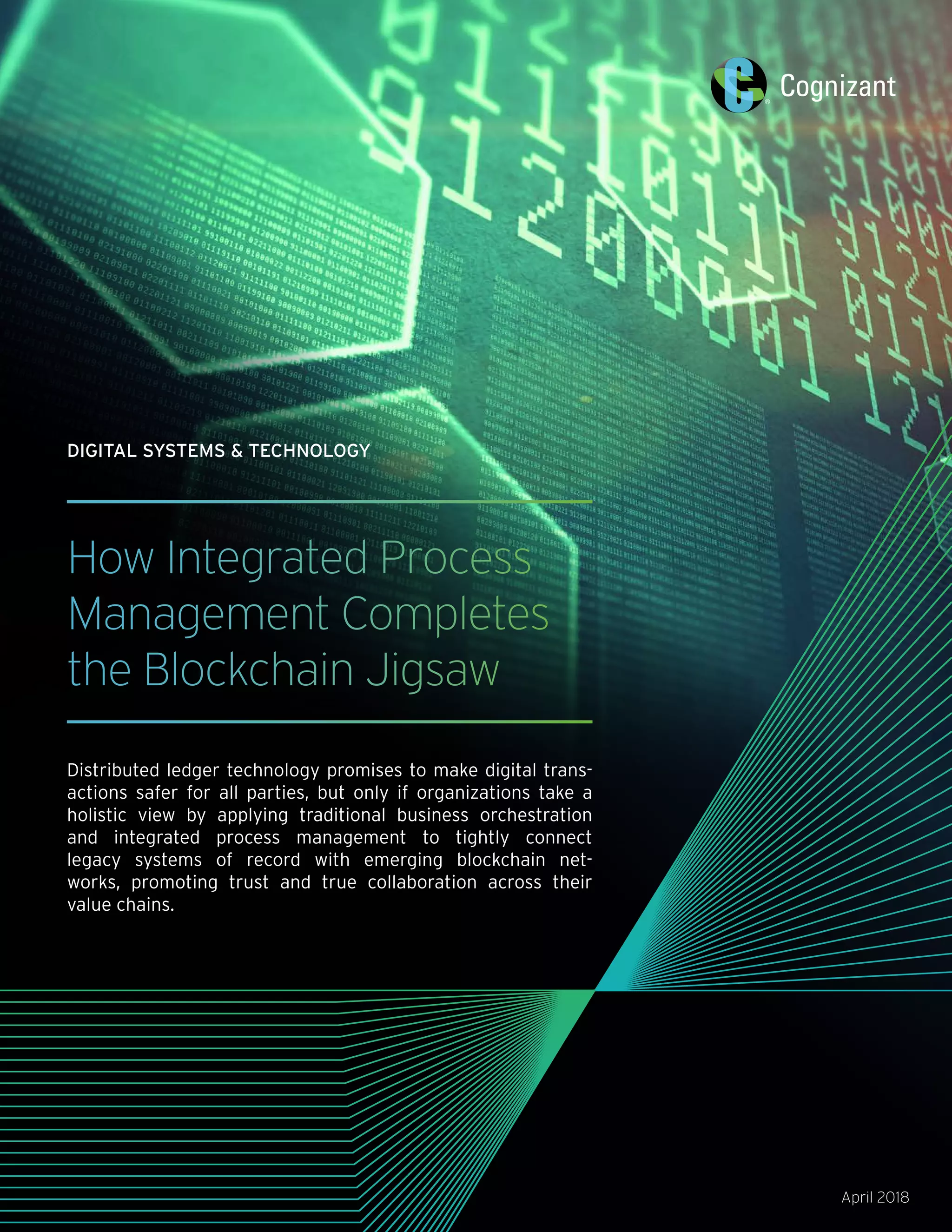 How Integrated Process Management Completes the Blockchain Jigsaw | PDF