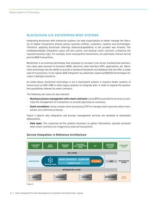 How Integrated Process Management Completes the Blockchain Jigsaw | PDF