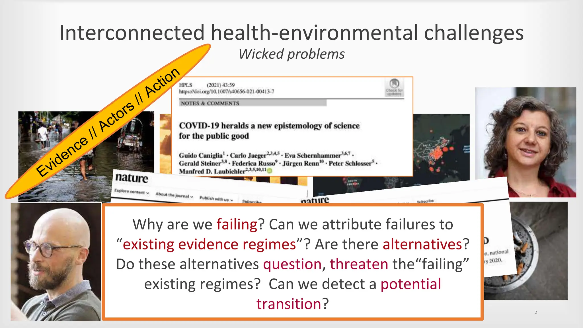Interconnected health-environmental challenges, Health and the ...