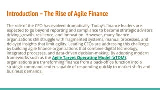 How Leading CFOs Are Building Agile Finance Organizations in 2026 | PDF